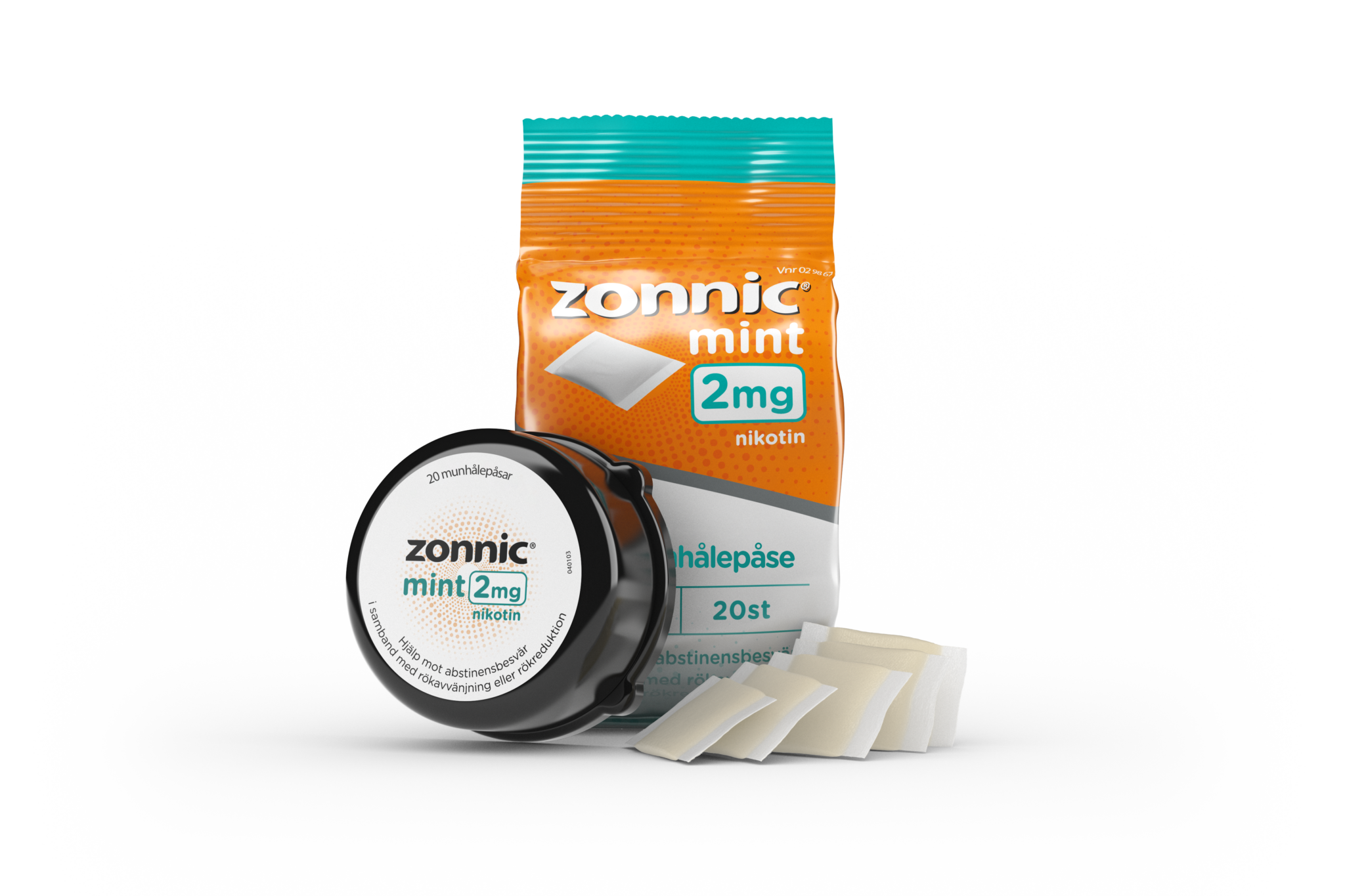 Zonnic Nicotine Pouches 2mg or 4 mg nicotine | Nicotine Pouches