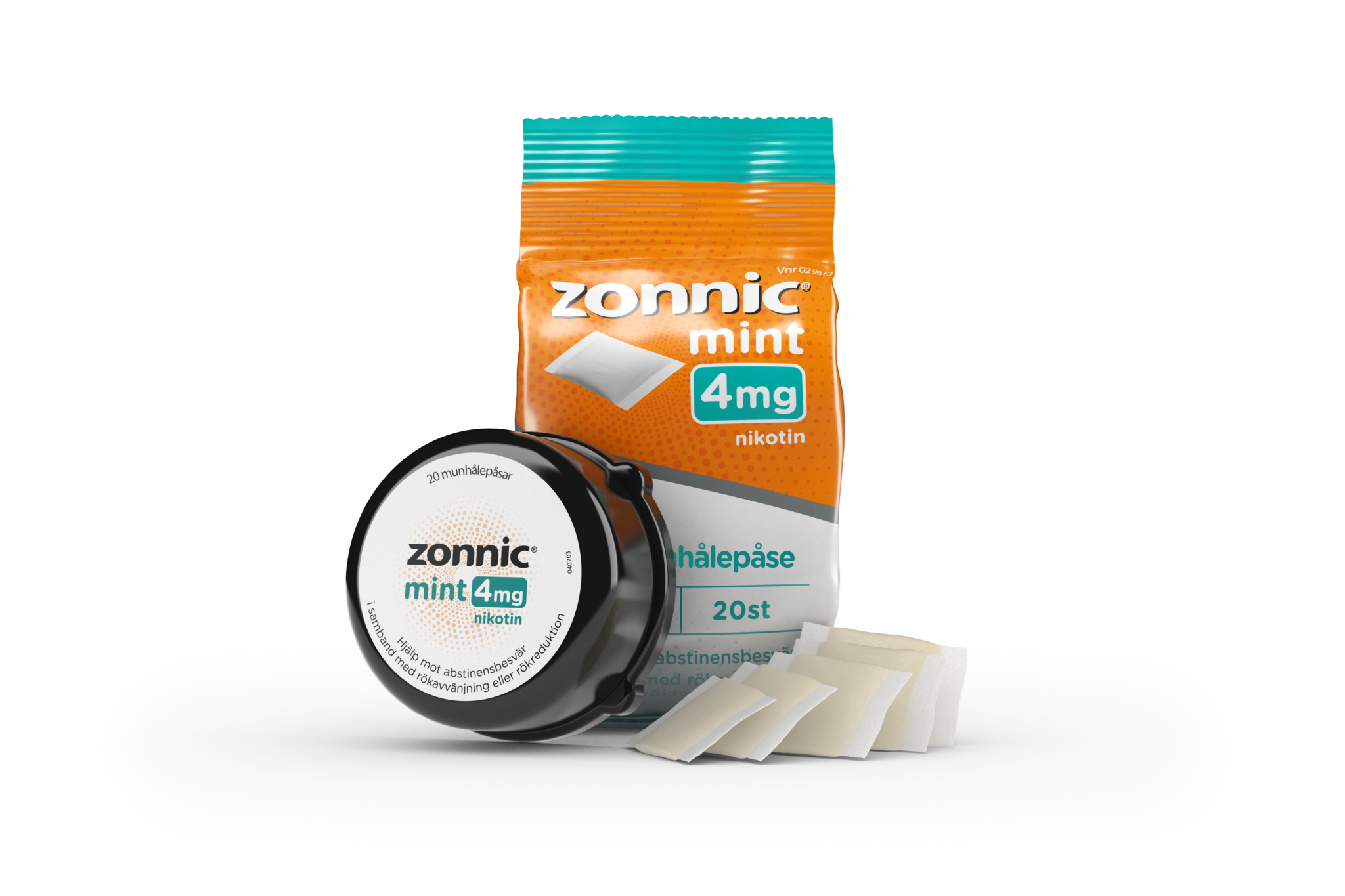 Zonnic Nicotine Pouches 2mg or 4 mg nicotine | Nicotine Pouches